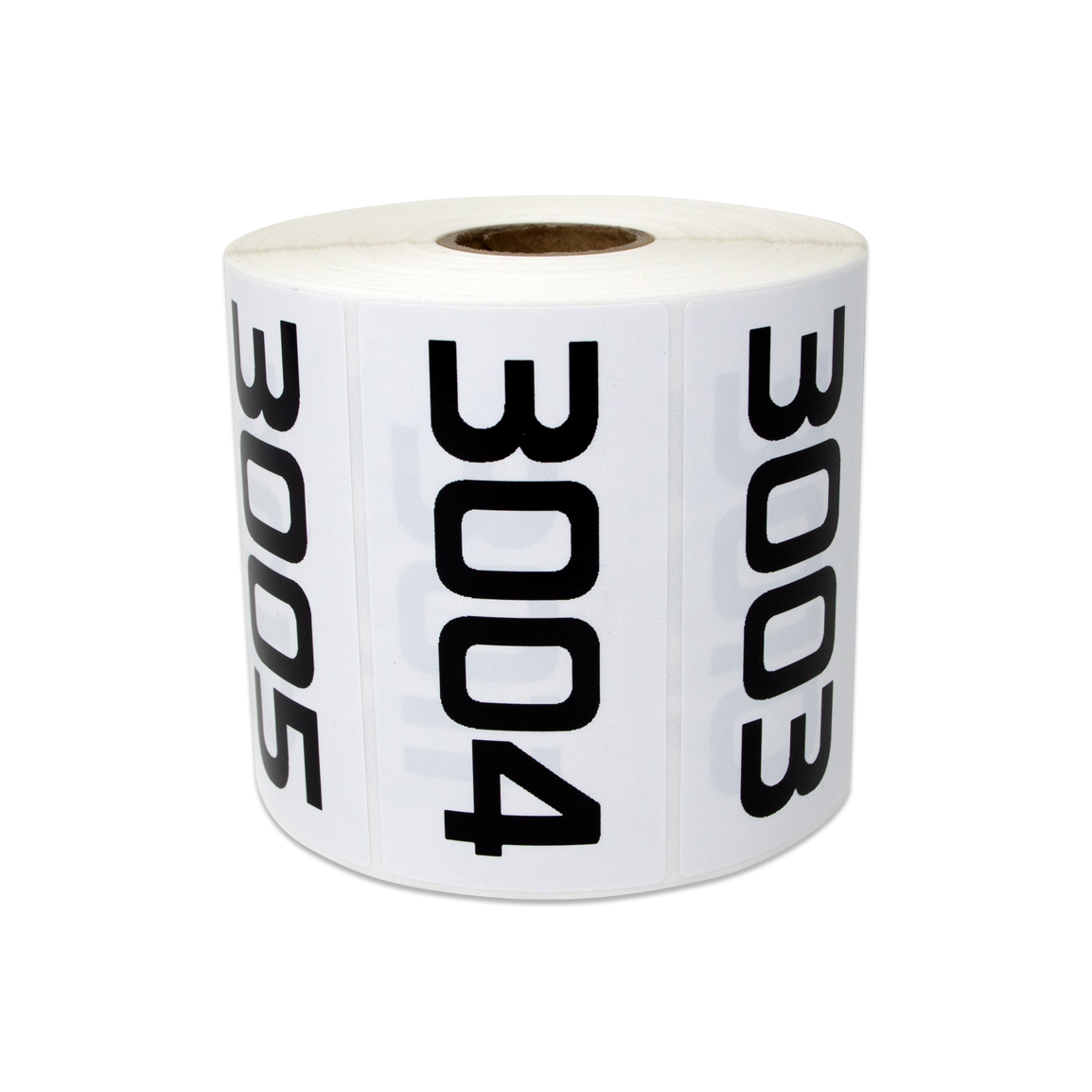 3 X 1 5 Consecutive Numbers 3001 To 4000 Stickers Labels For