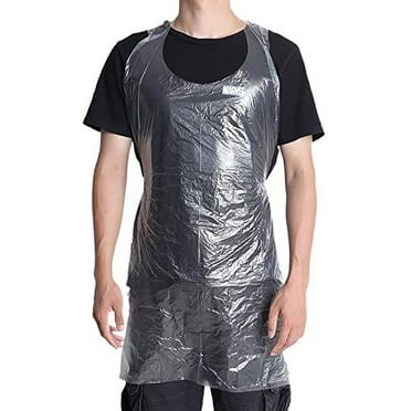 Kleen Chef Kitchen Waterproof Disposable Poly Aprons, OSFM (100 per box ...