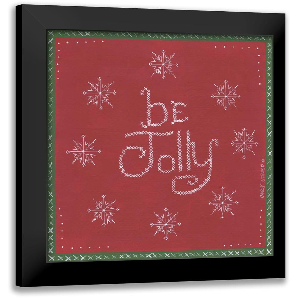 Shamp, Cindy 15x15 Black Modern Framed Museum Art Print Titled - Be ...