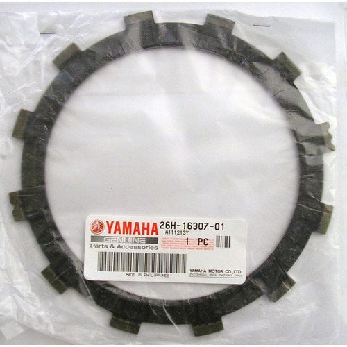 Yamaha 26H-16331-01-00 Plate, Friction 3; New # 26H-16307-01-00 ...