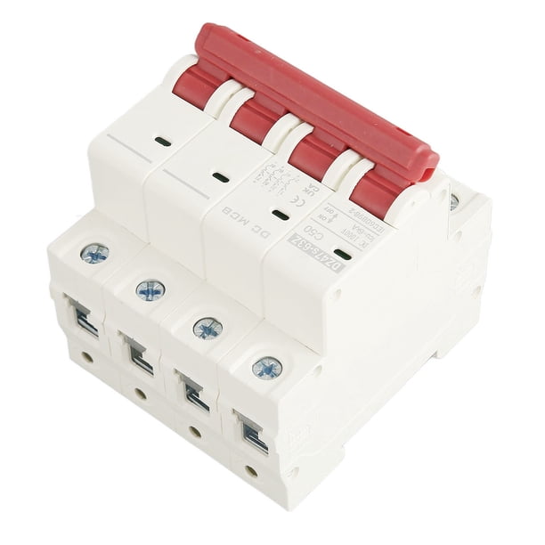 Mini Circuit Breaker, DC1000V Tripping Ability Pa66 DIN Rail Mounting ...