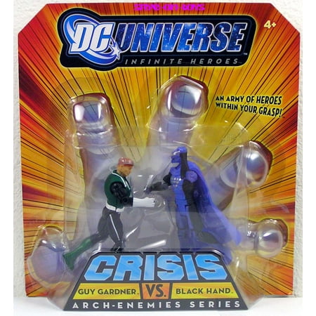 DC Universe Infinite Heroes Crisis 3 3/4" Guy Gardner vs. Black Hand ...