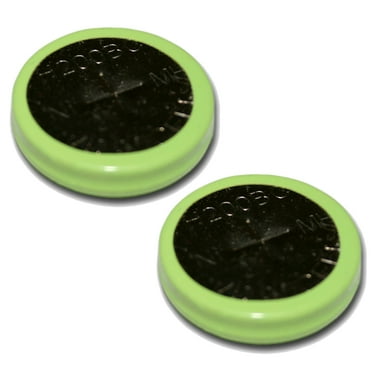 Exell Button 80mAh Rechargable 1.2V NiMH Flat Top Battery - Walmart.com