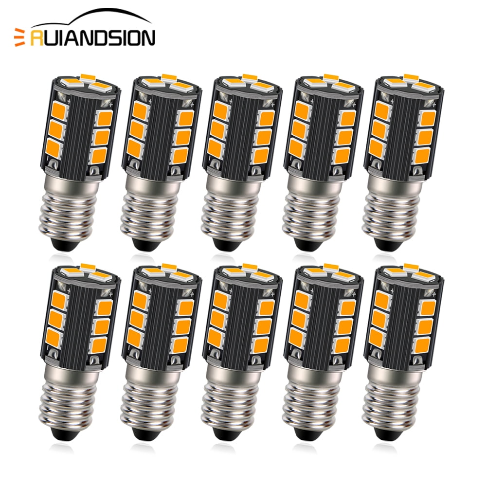 Ruiandsion E10 Bulbs Outdoor Light Replacement Bedroom Yellow Light ...