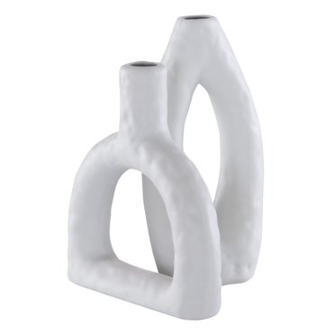 SAFAVIEH Clea Solid Modern Ceramic Vase, Set of 3, Ivory - Walmart.com