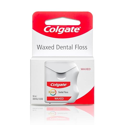 Click here for Colgate Total Waxed Dental Floss - 50 M prices