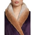 Secret Treasures Women’s and Women’s Plus Super Faux Mink Robe ...