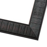 18x15 Frame Brown Rustic Solid Wood Picture Frame 1.5 Inches Wide ...