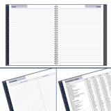 AT-A-GLANCE DayMinder 2025 Weekly Monthly Planner Gray Large 8 12 x 11 ...
