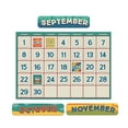 Eureka Adventurer Calendar Bulletin Board Set - Walmart.com
