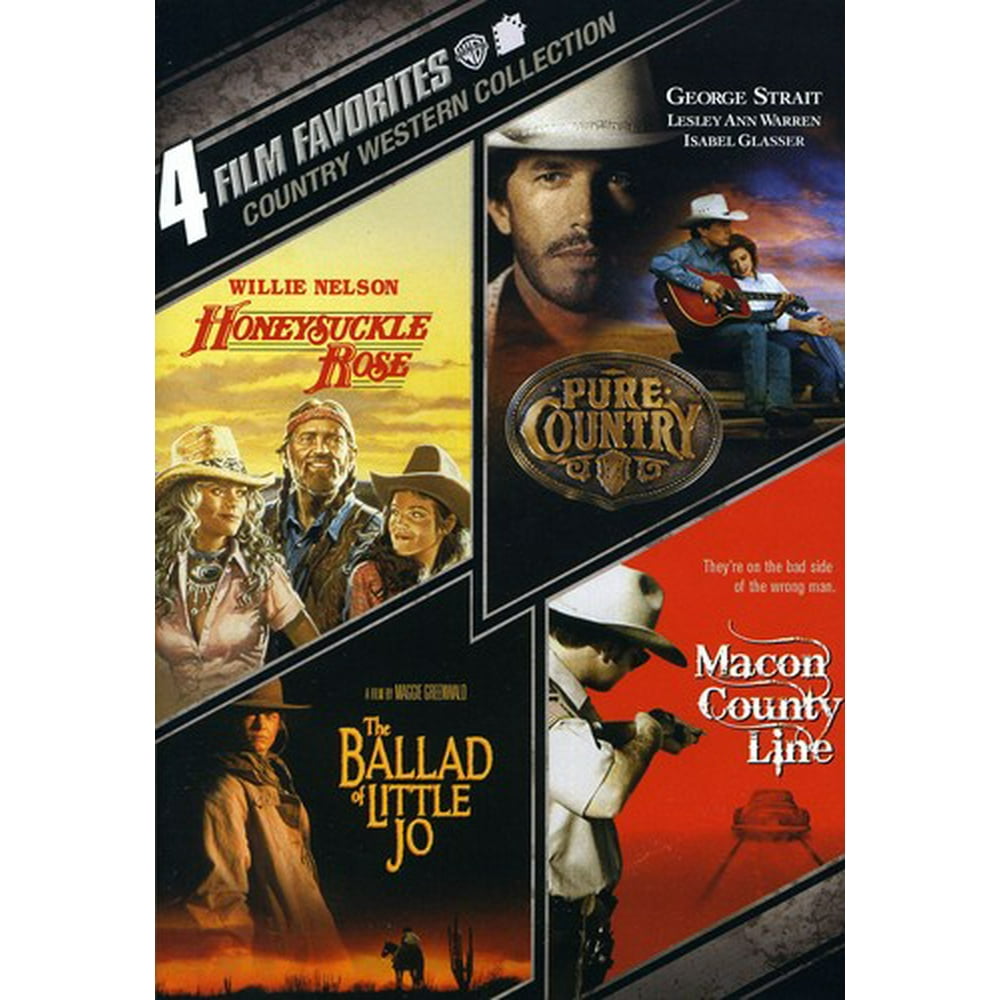 4 Film Favorites: Country Western Collection (DVD) - Walmart.com ...