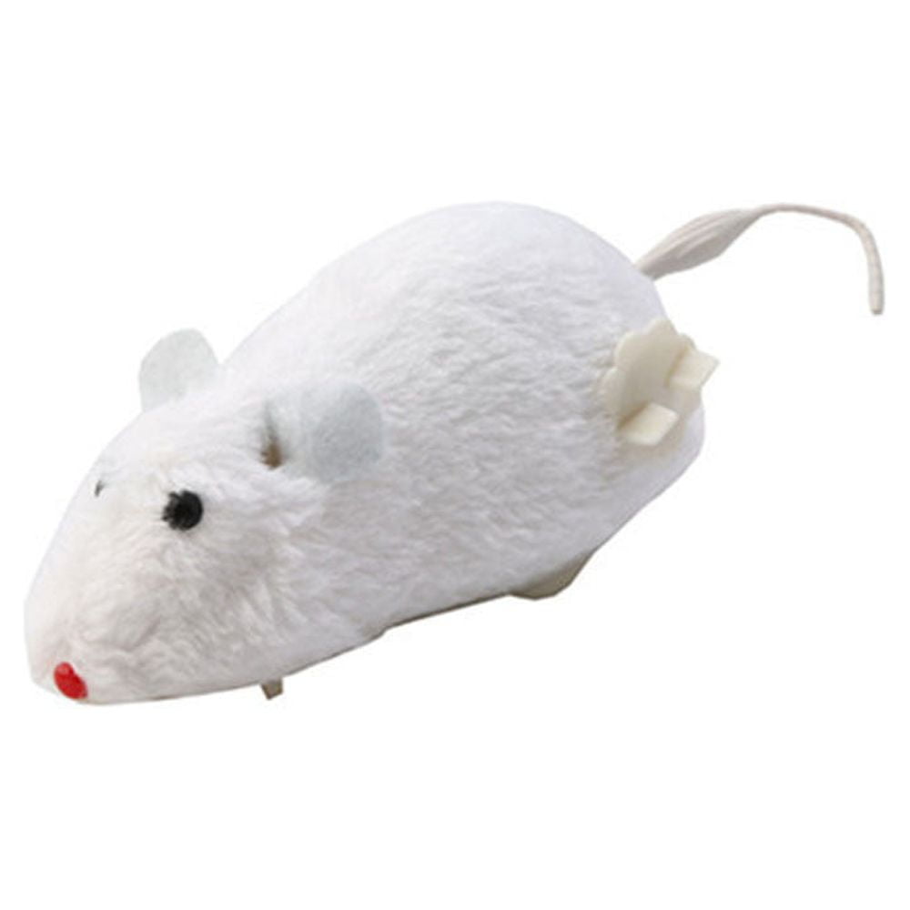 YUEHAO Clockwork Control Running Rat Mouse For Cat Dog Pet Funny Pet ...