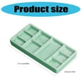 9 Wells Palette Ceramic Paint Palette Paint Mixing Tray Portable Paint ...