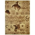 Texas Star Theme Cowboy Rug Carpet Luxury Home Dcor - Walmart.com