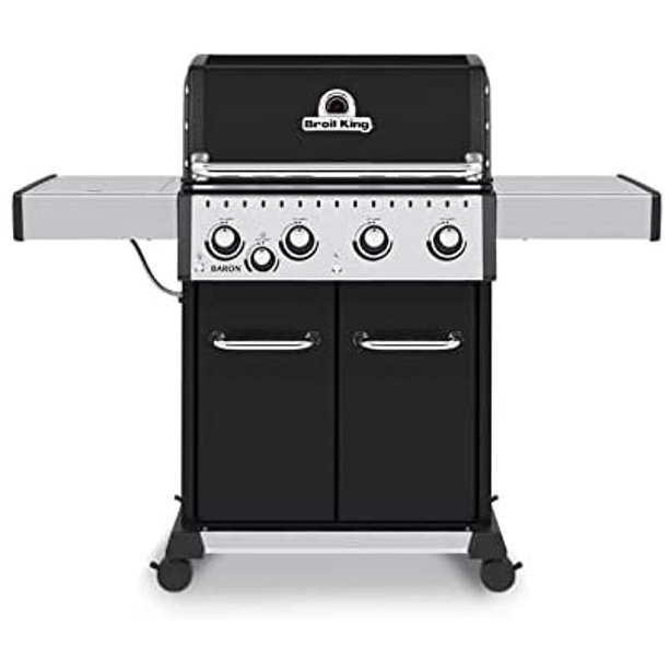 Onward Multi Corp Broil King Baron 440 Pro Liquid Propane Grill Black 4 ...