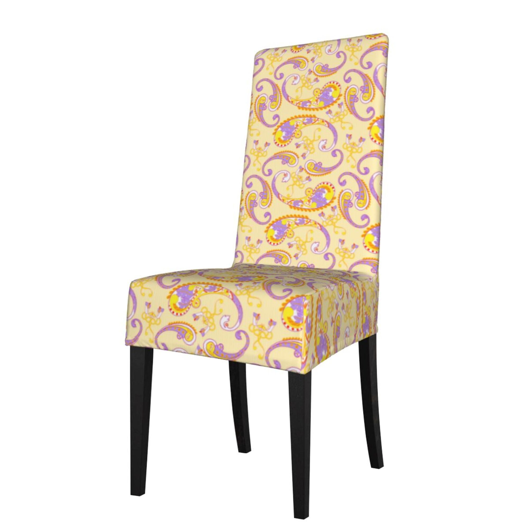Paisley Pattern Dining Chair Slipcovers Chair Protectors Seat Covers ...