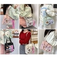 Clear Pin Display Bag Japanese Styles Itabag Crossbody Bag Shoulder Bag ...