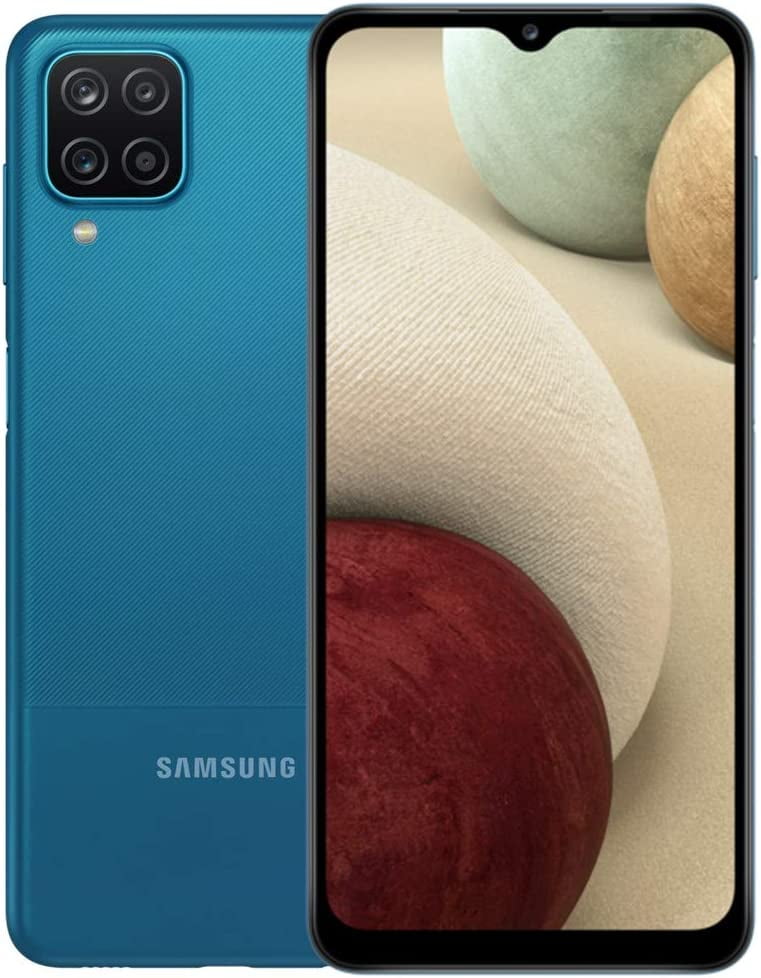 Samsung Galaxy A12 A125U (Cricket Only) 32GB Blue (Used - A) - Walmart.com