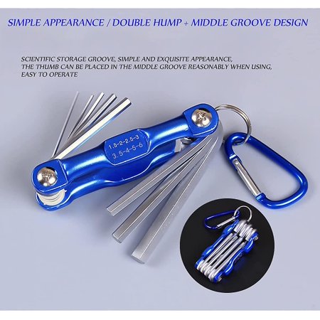 Folding Allen Key Set Metric Hex And Torx Hex Screwdriver Set Metric ...