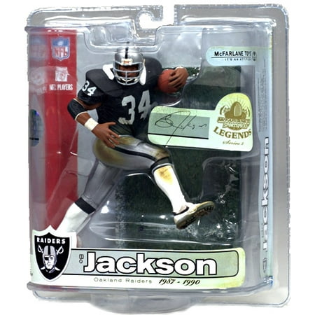 McFarlane NFL Sports Picks Legends Series 3 Bo Jackson Action Figure ...