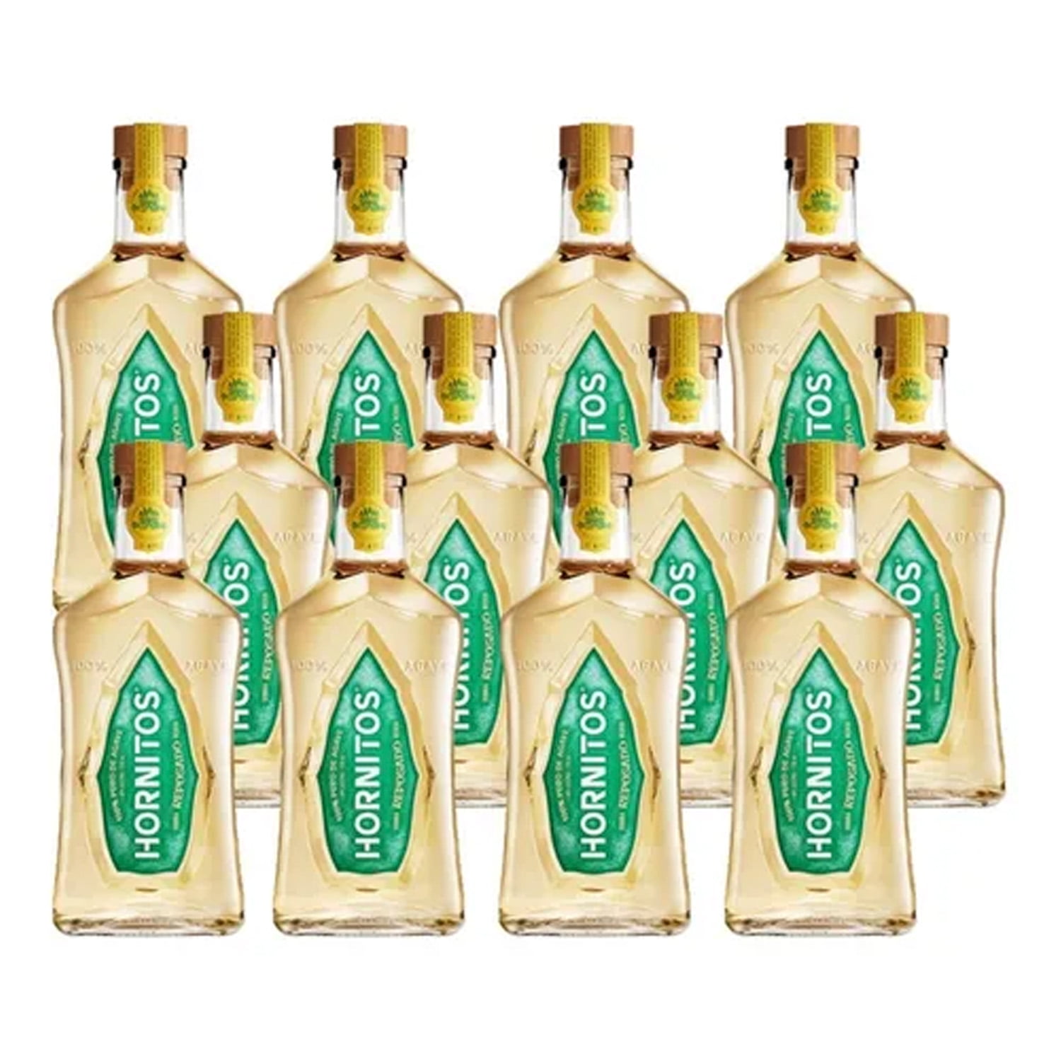 Caja de 12 Tequila Sauza Hornitos Reposado 1 L | Bodega Aurrera en línea