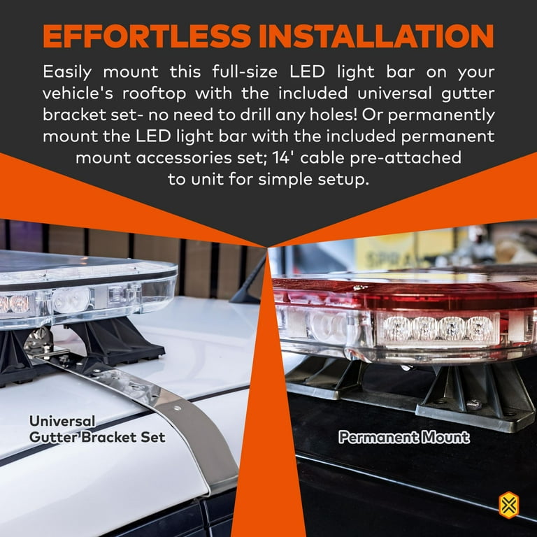 Warn Universal Light Mounts