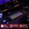 RREGER-GK61 SE 60% | Mechanical Gaming Keyboard | 61 Keys Multi Color ...