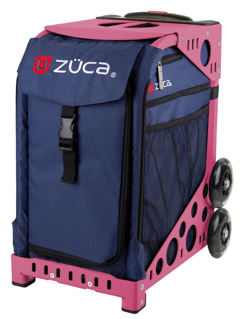 Zuca 18" Sport Bag - Midnight with 2 Small Utility Pouch (Pink Frame ...