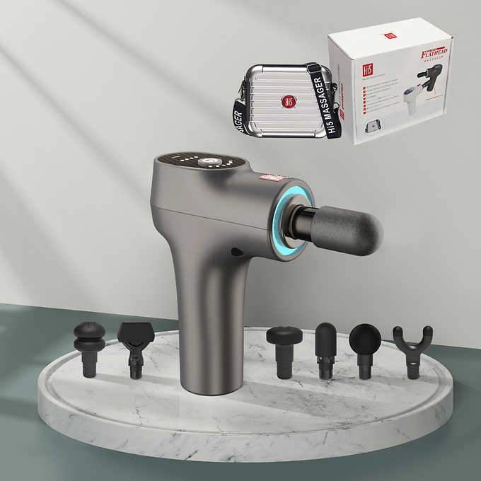 Hi5 FlatHead Portable Vibration Massage Gun | Walmart Canada