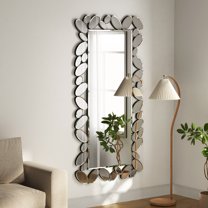 KOHROS Large Decorative Rectangle Wall Mirror 25" x 47" for Bedroom ...