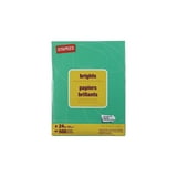 Staples Brights 24 lbs. Dark Green Colored Printer Paper, 8.5" x 11 ...