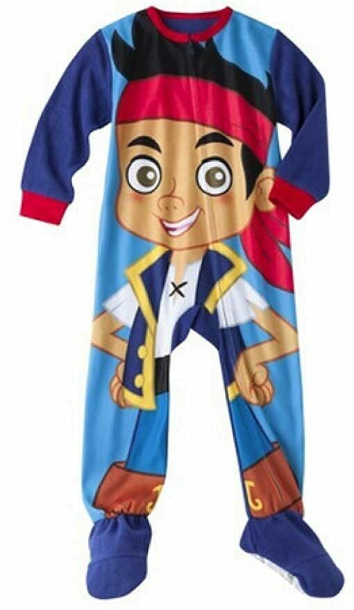 Disney Jake And The Never Land Pirates Footed Blanket Sleeper Pajama ...