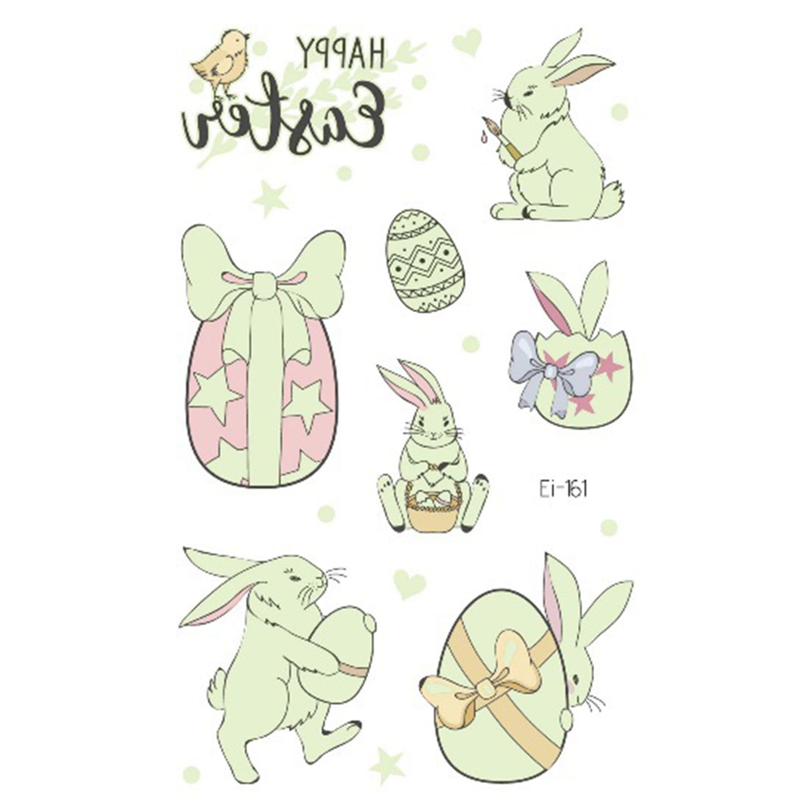 Glow Temporary Tattoos for Kids Party Decorations Tattoos Sticker For ...