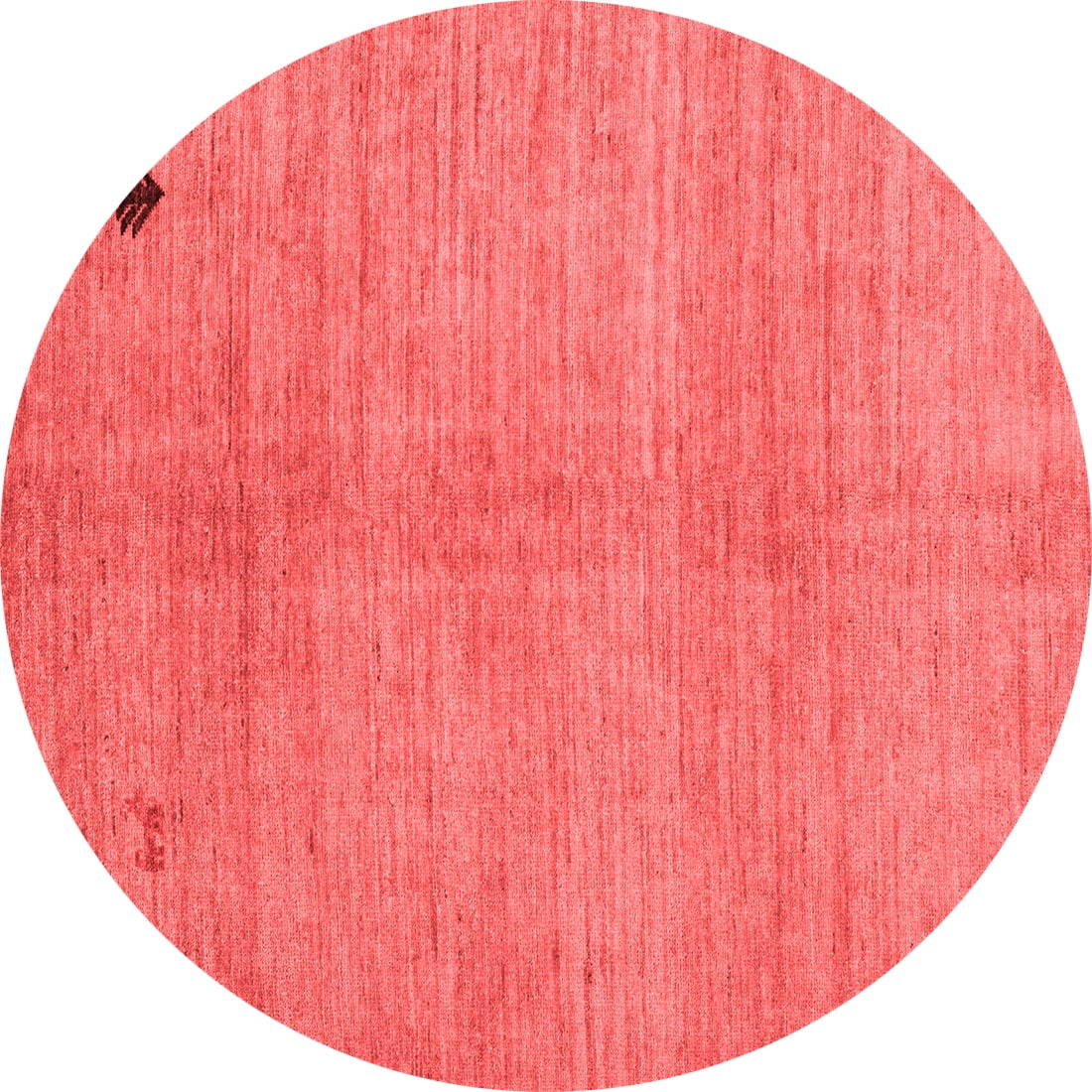 Ahgly Company Indoor Round Abstract Red Modern Area Rugs, 4' Round ...