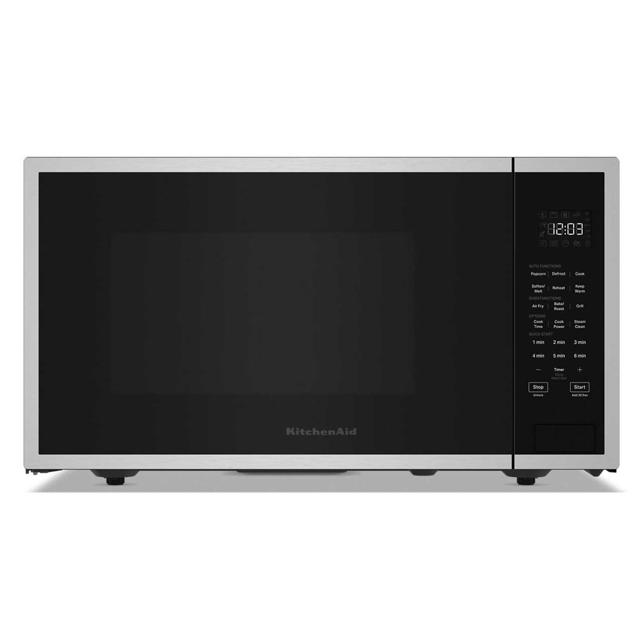Kitchenaid Countertop Microwave KMCS522RPS Air Fry Function | Walmart ...