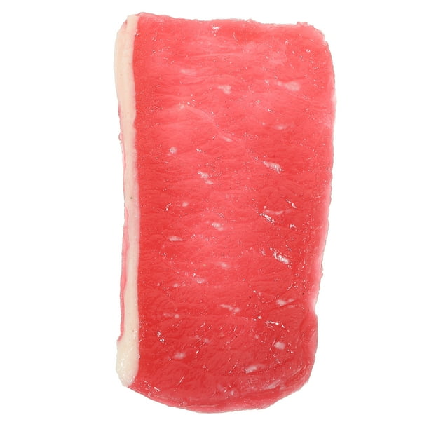 Fake Pork Slice Model Artificial Slice Pork Model Artificial Food Model ...