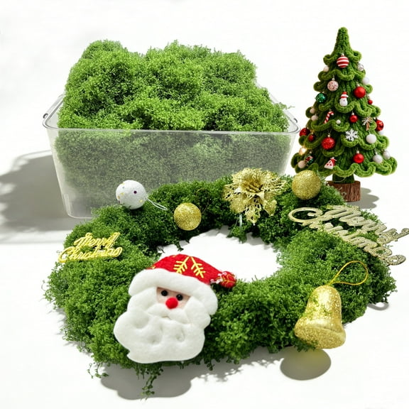 Moss Pot Toppers 12" 3/PkgGreen - Walmart.com
