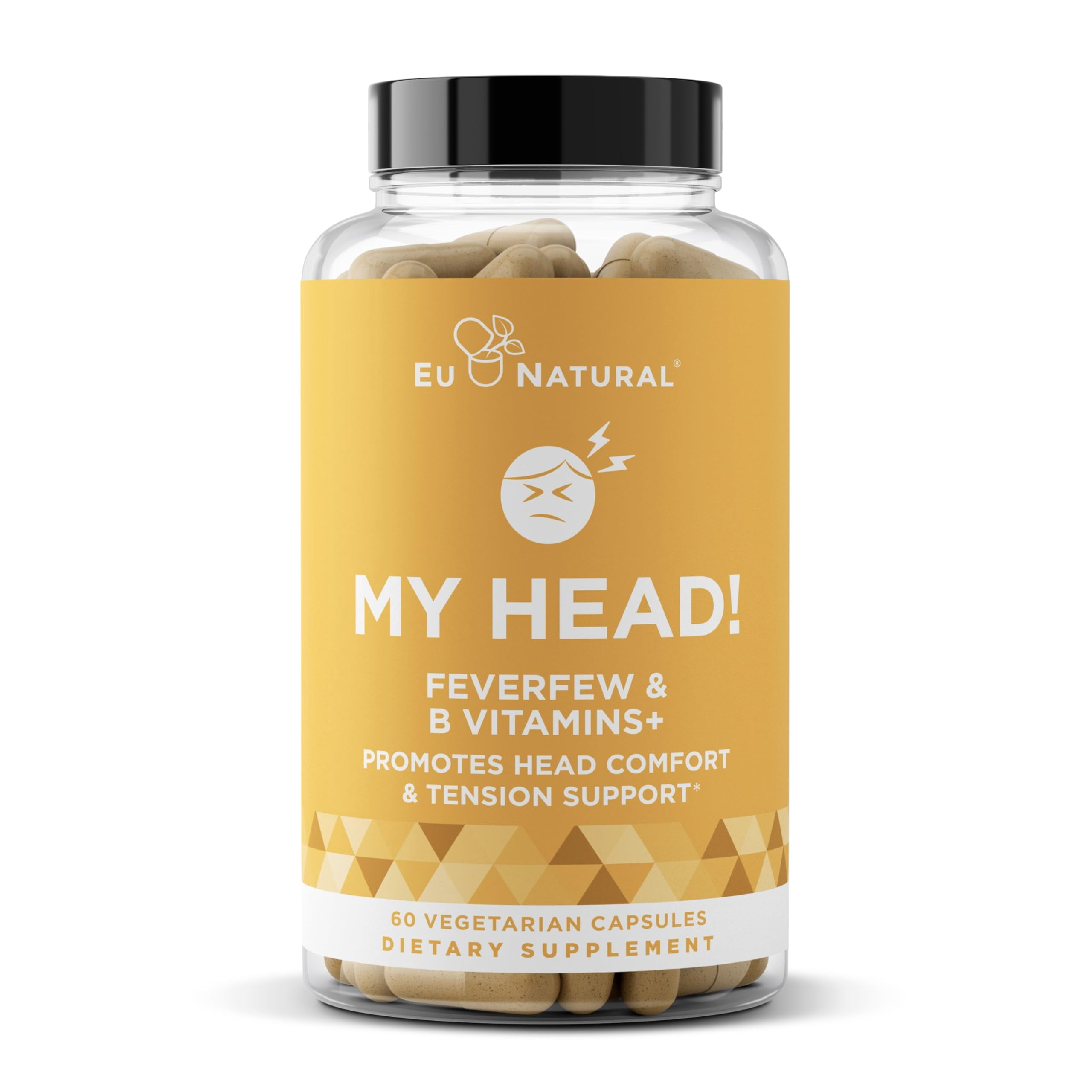 Suplemento Eu Natural My Head! Vitaminas para el dolor de cabeza 60 ...