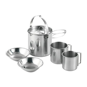 Stanley Adventure All-in-One Two Bowl Camp Cook Set - Stainless Steel ...