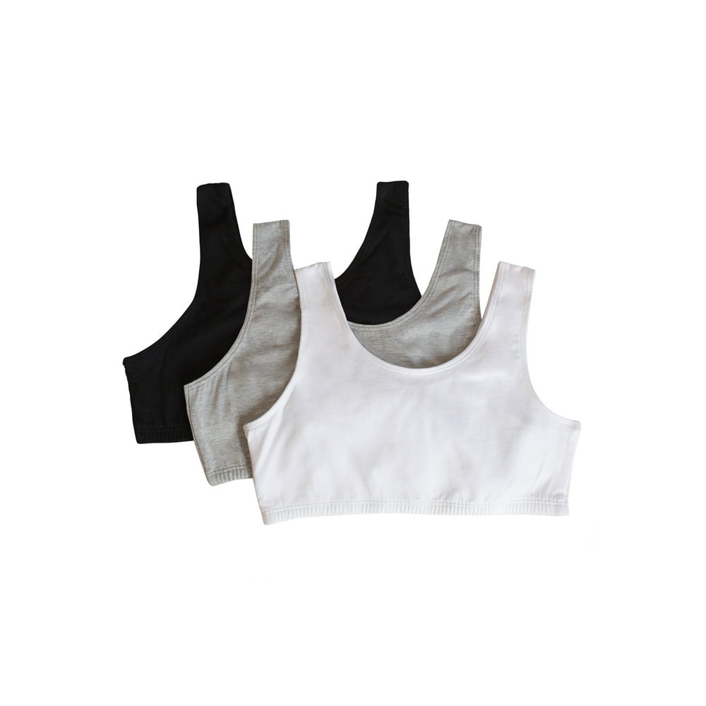 Fruit of the Loom - Fruit of the Loom Girls Pull Over Built Up Strap ...