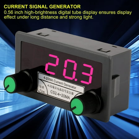 Digital Current AnalogGenerator 4-20mA Coarse Fine Tuning Constant ...