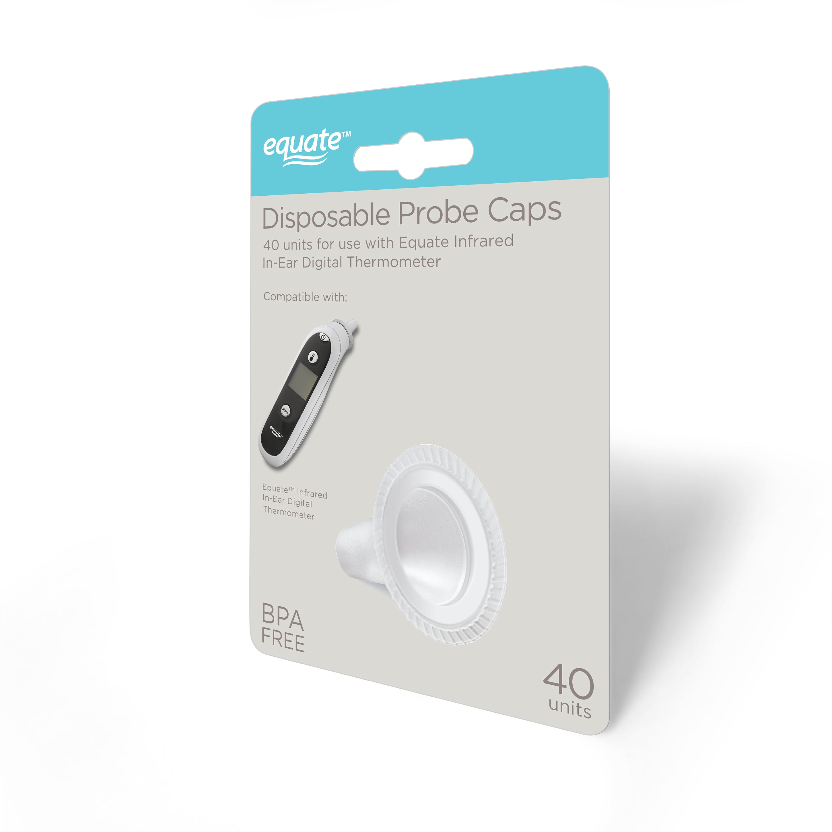 Equate Disposable Probe Caps, 40 Count - Walmart.com - Walmart.com