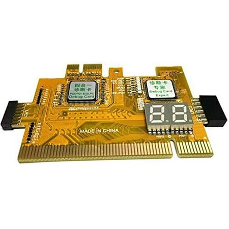 Plannu PCI PCI-E 2LPC Desktop Four-in-One Diagnostic Card Computer ...