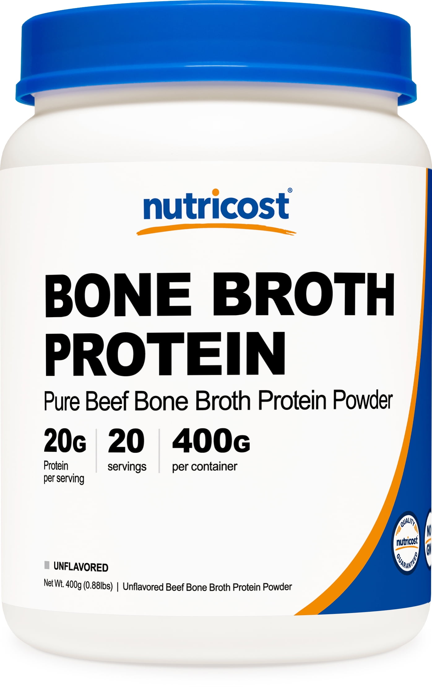 Nutricost Beef Bone Broth Protein Powder (20 Servings) - Non-GMO ...