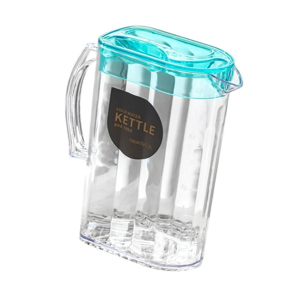 Siruishop Water Pitcher Clear Large Capacity Water Jug for Beverage ...
