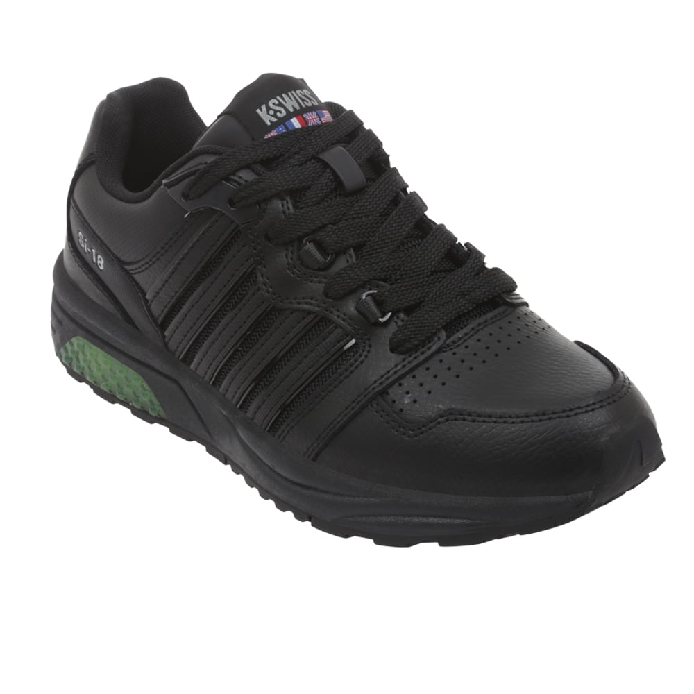 Tenis K-Swiss SI-18 RANELL Para Hombre Color Negro | Bodega Aurrera en línea