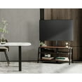FITUEYES 3-Tiers Flat Panel TV Stand with Mount for TVs up to 70 ...