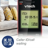 VTech CS6719-16 Cordless Phone System with Caller ID/Call Waiting Red ...