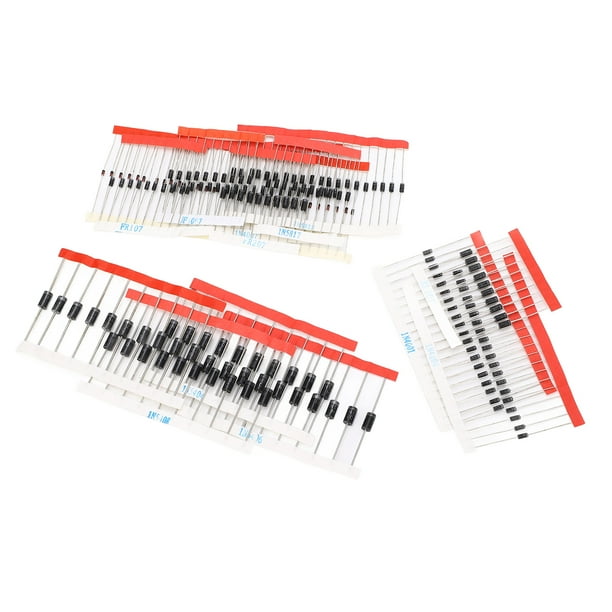 Rectifier Diode, Rectifier Diode Assorted Kit Clear Mark 200PCS ...