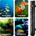 Aquarium Heater,100W Fish Tank Heater,Fully Submersible Portable ...